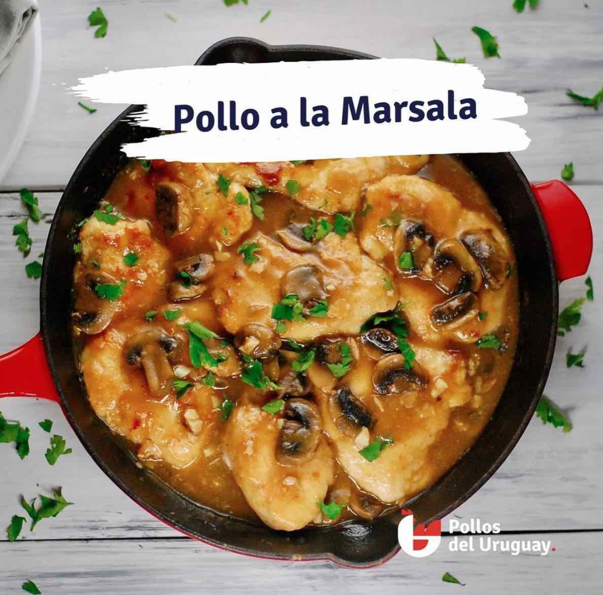 POLLO A LA MARSALA – Pollos del Uruguay