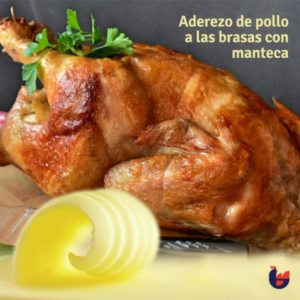 ADEREZO DE POLLO A LAS BRASAS CON MANTECA – Pollos del Uruguay